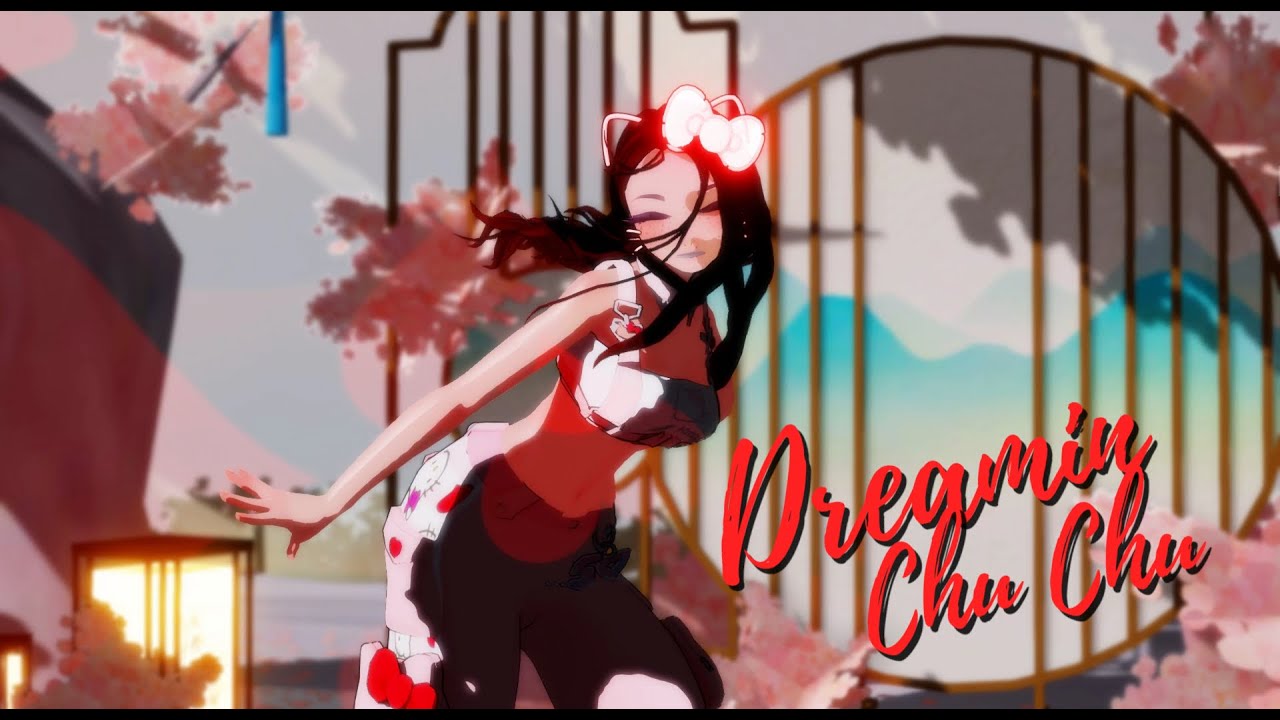 【MMD x Hello Kitty】 🍬🎀どりーみんチュチュ / Dreamin Chuchu🎀🍬 - YouTube
