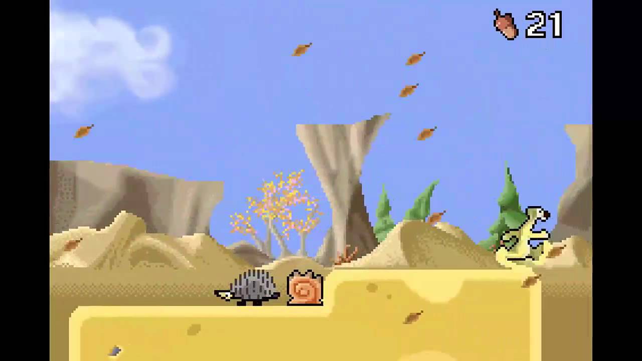 Ice Age - Level 3 (2002) [Game Boy Advance] - YouTube