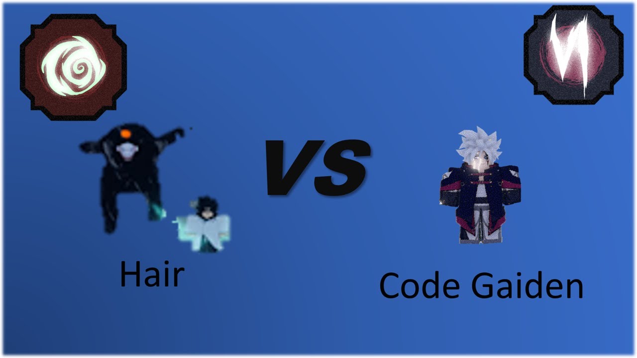 Code Gaiden vs Hair Roblox, Shindo life, Nvidia Gforce1650 - YouTube