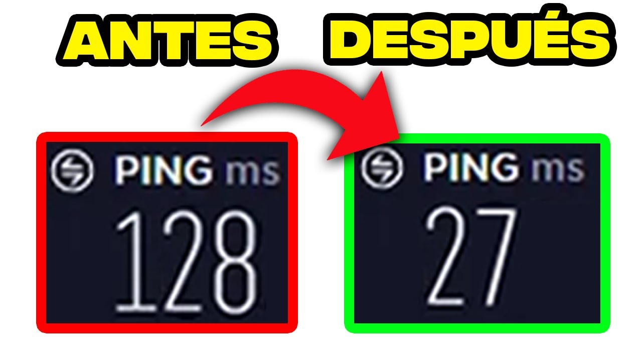 🟢Acelera INTERNET🟢 ¡Como Bajar el PING en juegos y Reducir PACKET LOSS ...