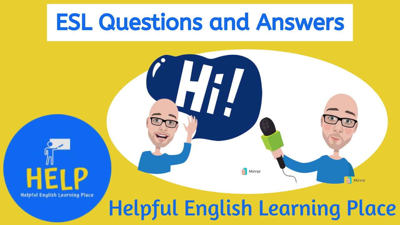 ESL Introduction Questions and Answers - Present Simple - YouTube