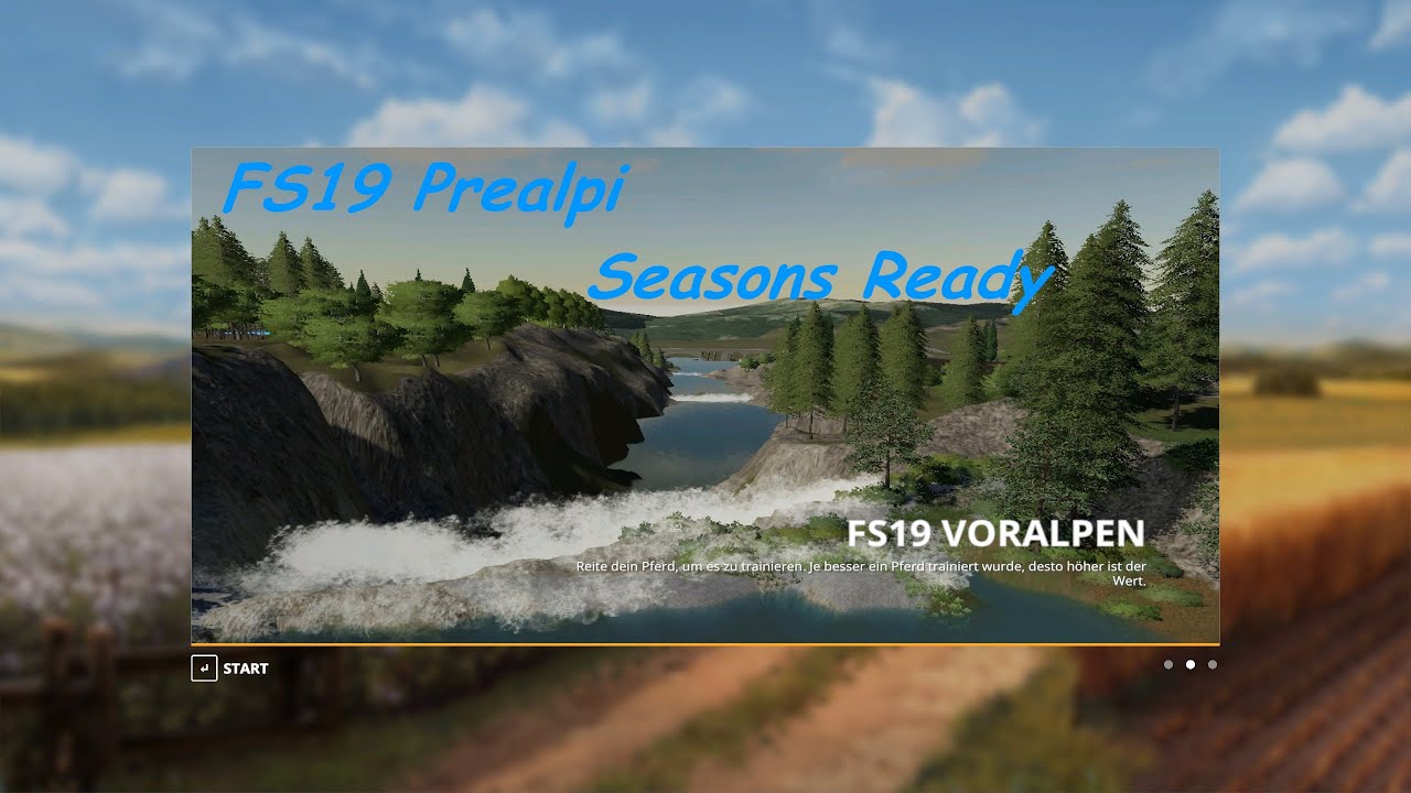 FS19 Pre Alps Fly Thru - YouTube