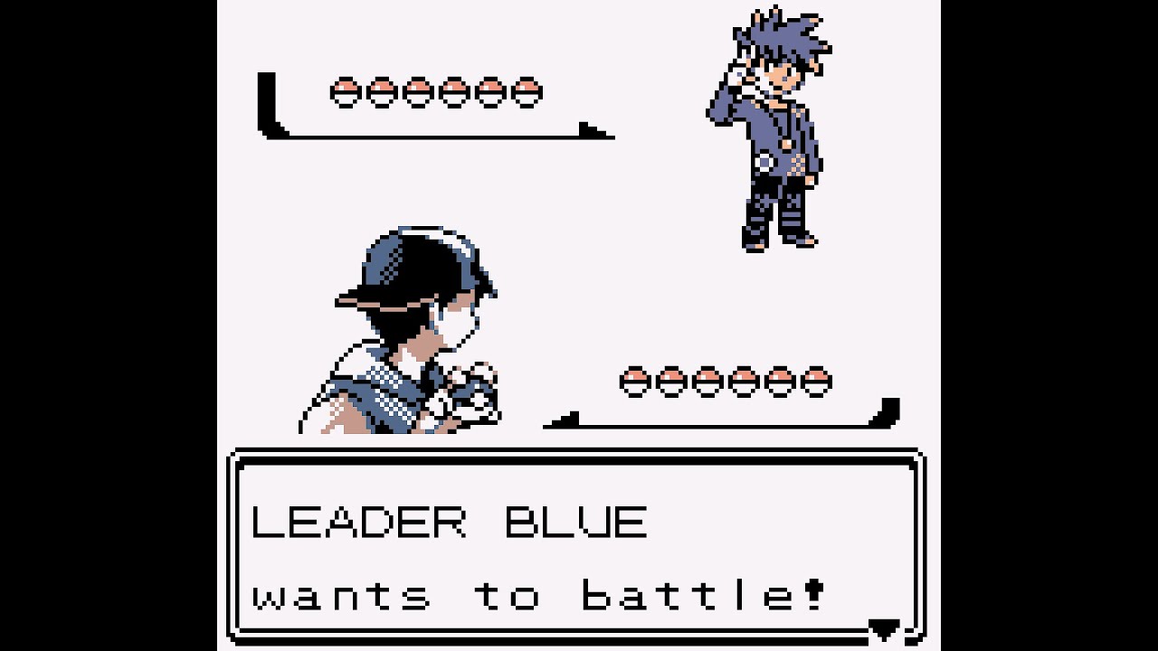 Pokemon Core Crystal • Leader Blue - YouTube