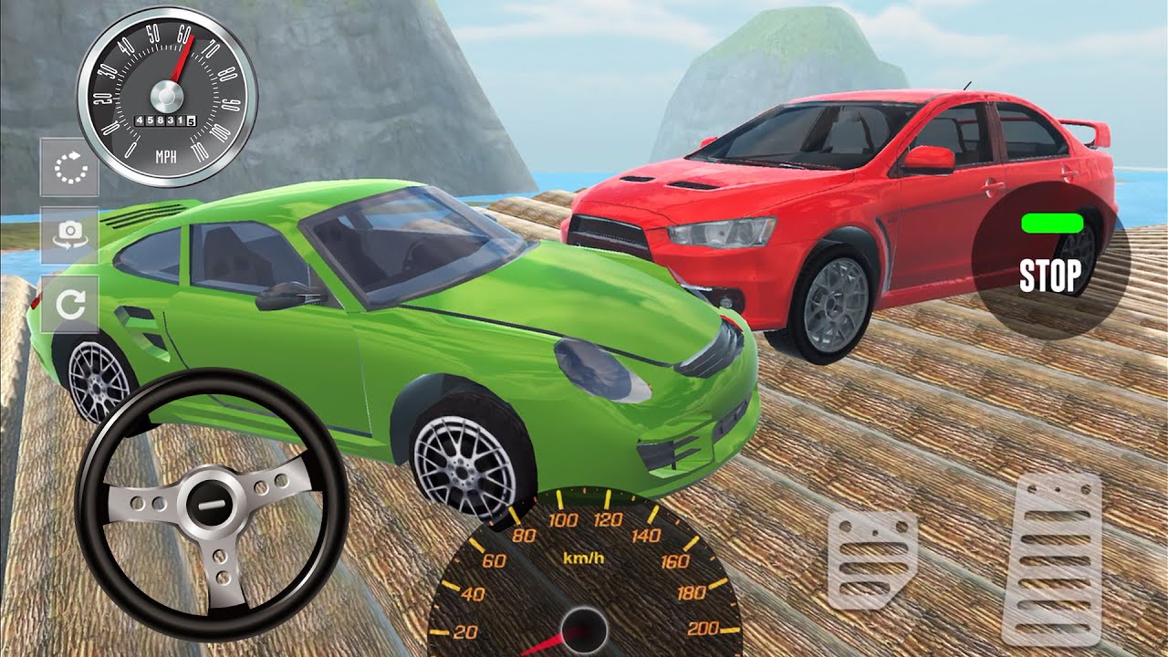 Ultimate Car Crash Bridge Loop - Car games -IOS & Android Gameplay ...