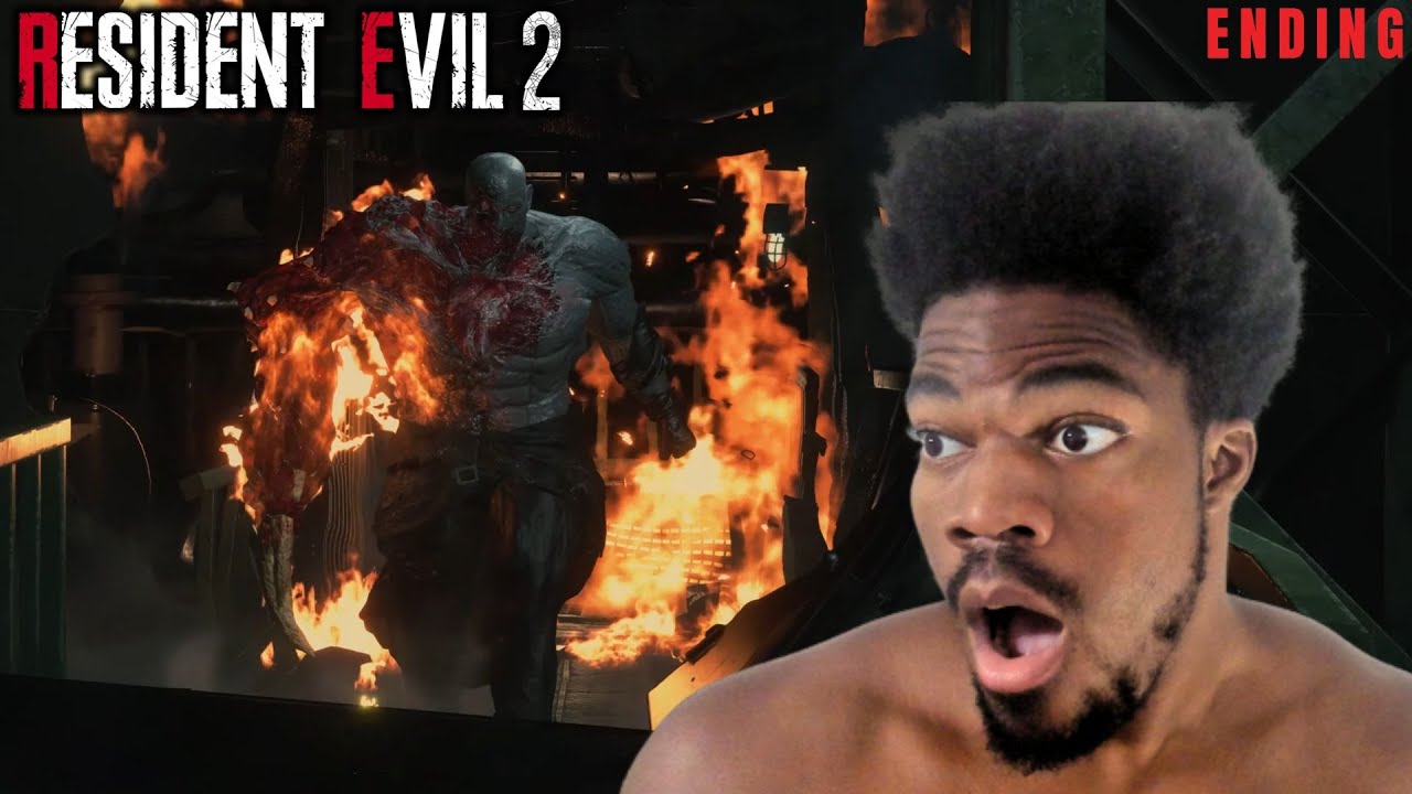 Big Buddy Never Leaves!! | Resident Evil 2 | Blind Playthrough | ENDING ...