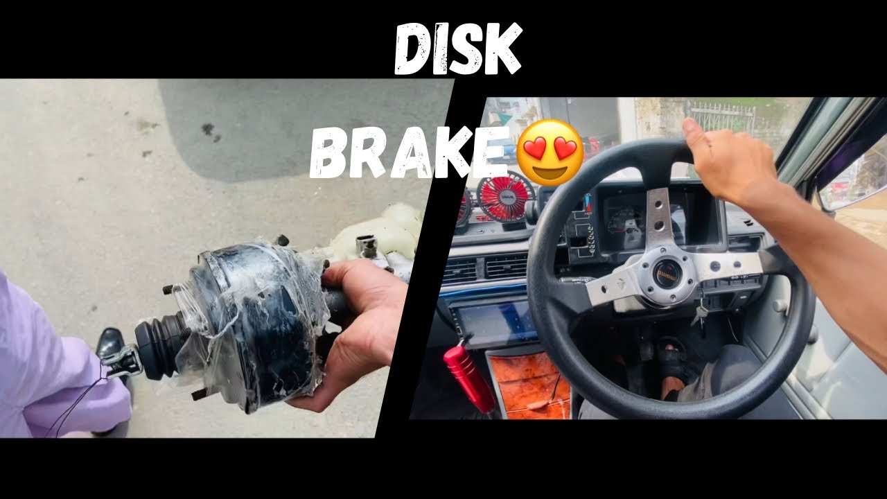 New sarwa brake install 😍/disk brake /1/1 mehran sarwa brake in sialkot ...