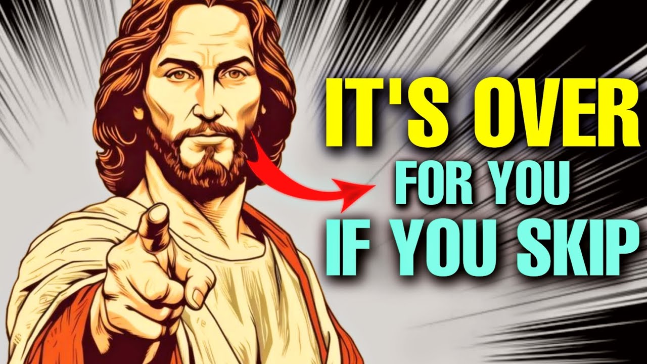 😭😩God Says ~ It's OVER For You If You Skip 😱 | God Message Today Now ...