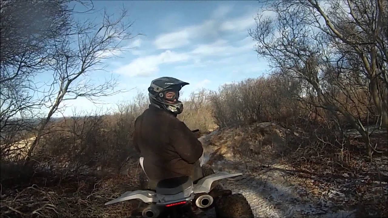 05 Honda TRX450R and 09 Raptor 700R riding - YouTube
