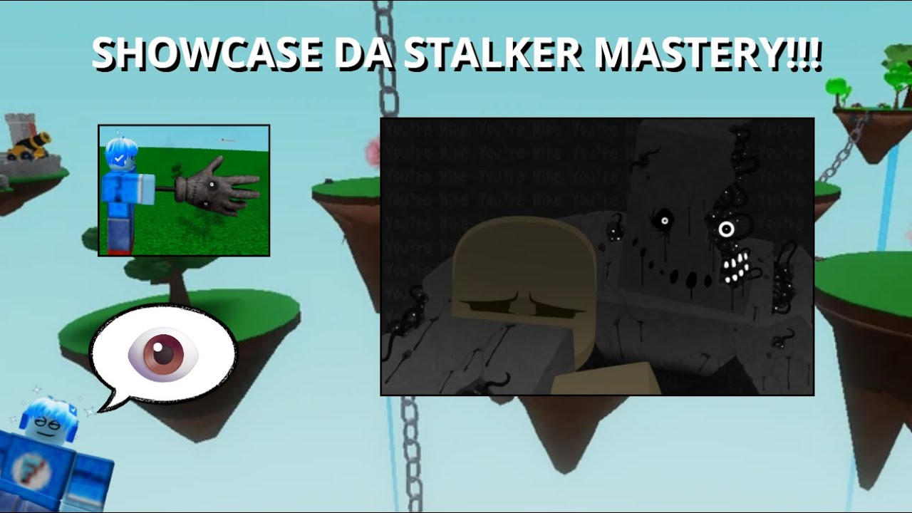 SHOWCASE DA STALKER MASTERY!!! - Slap Battles - YouTube