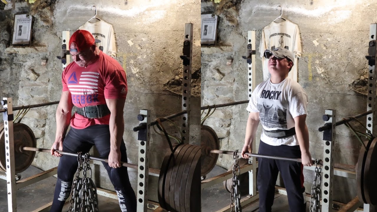 PowerBuilding DAY 20 - FATHER & SON WORKOUT! #motivation #family # ...