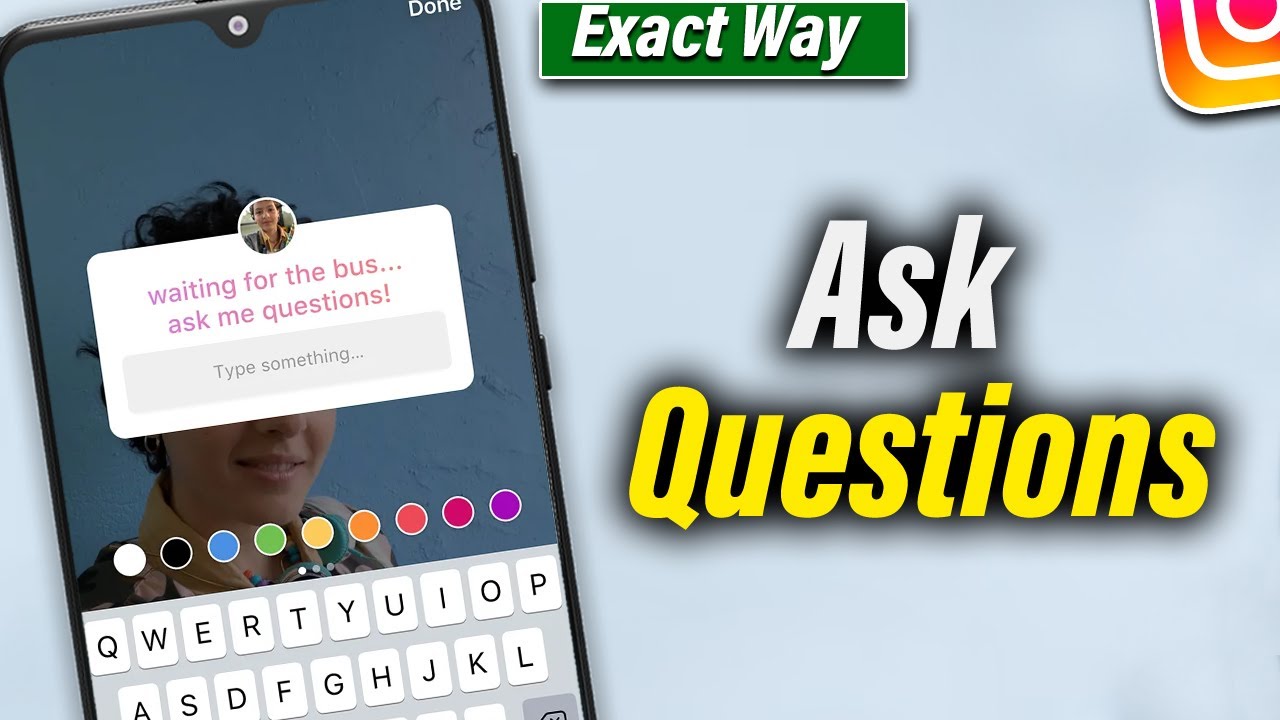 How to Ask Questions on Instagram - YouTube