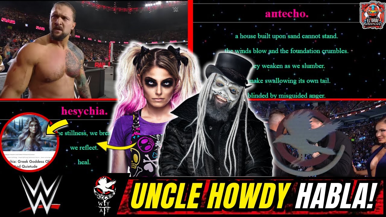 NUEVOS ENTRYS EN EL DIARIO DE UNCLE HOWDY! ENORME TEASER DE ALEXA BLISS ...