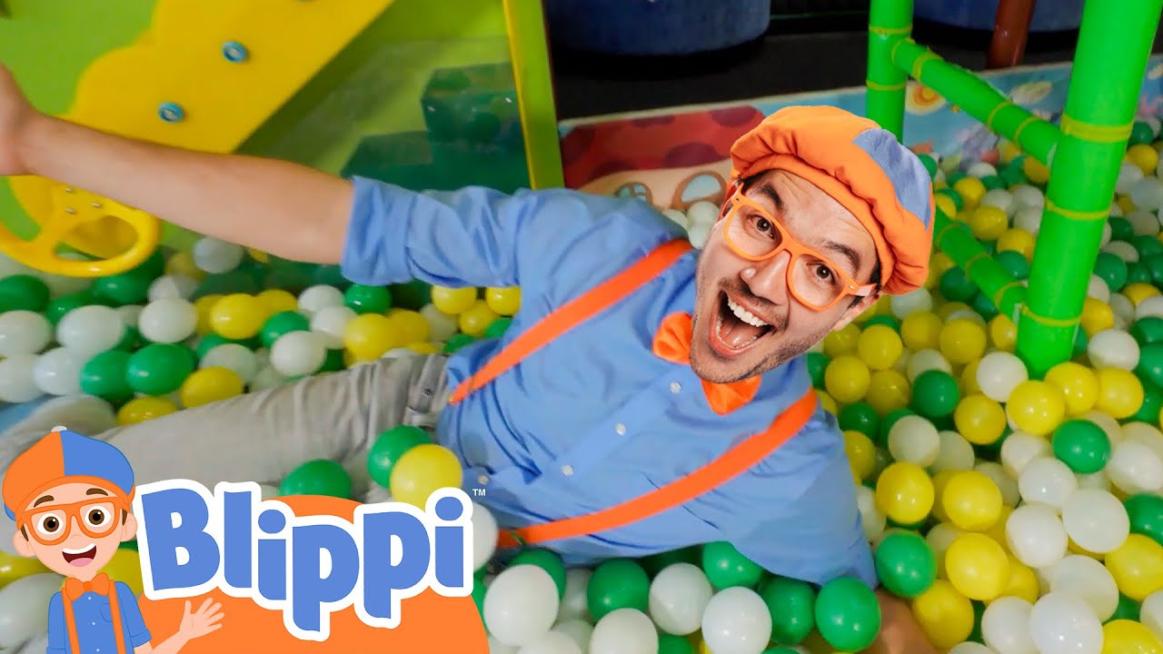 Let’s Play! Blippi's Get Up Indoor Games | Learning Videos with Blippi ...