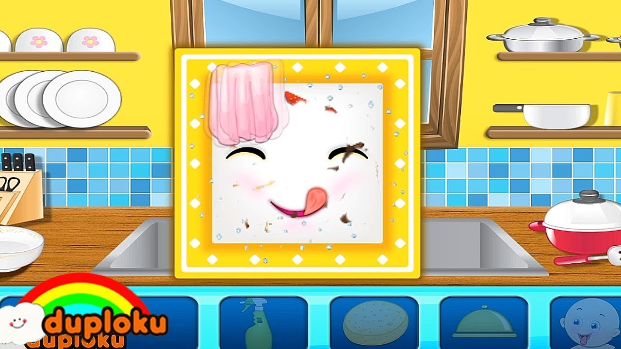 Game Cuci Piring Dish Wash - Duploku - YouTube