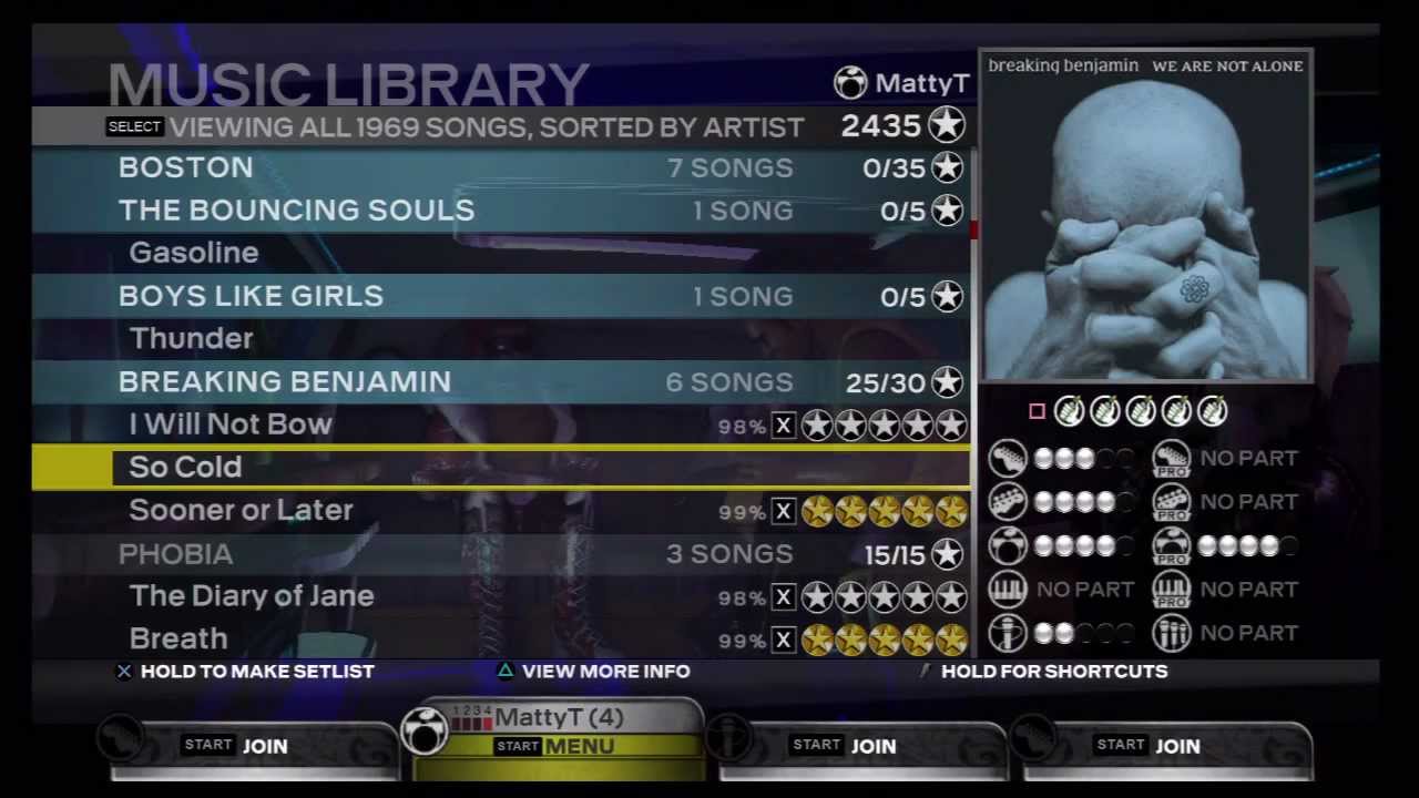 RB3 (DLC): So Cold by Breaking Benjamin. X Drums 5stars [99%] - YouTube