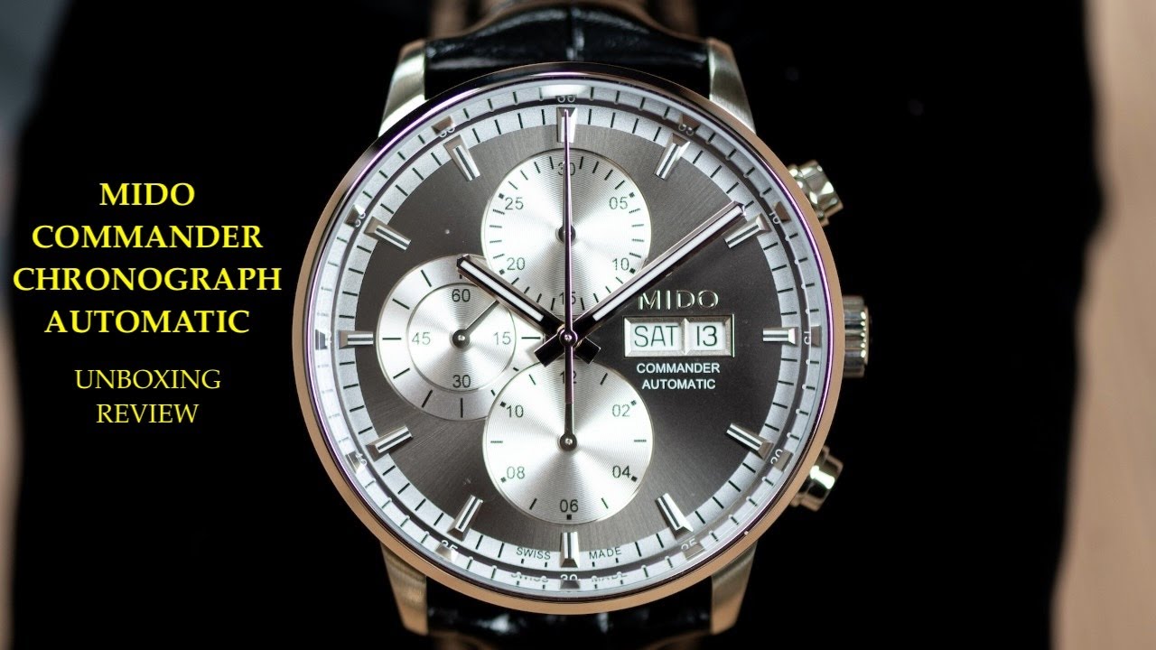 Mido Commander II Chronograph Automatic M0164141606100 Watch | Review ...