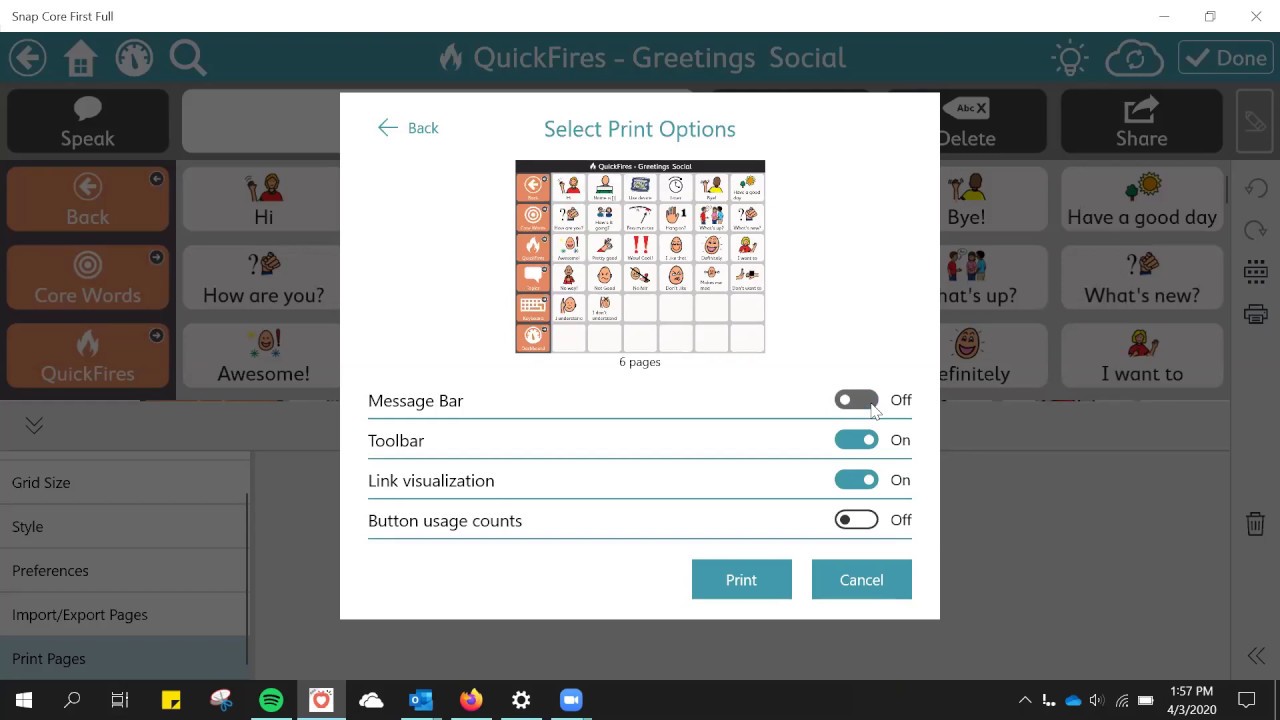 Print in Snap Core First - YouTube