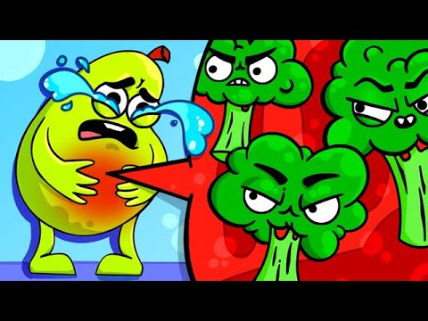 OH NO! Healthy Food VS Junk Food || Funny Moments By Pear Vlogs