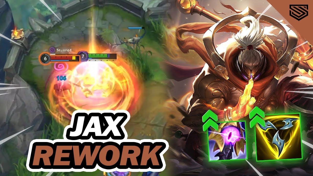 HUGE JAX REWORK MAKES HIM A TANK 🔥 Jax Wild Rift Gameplay - YouTube