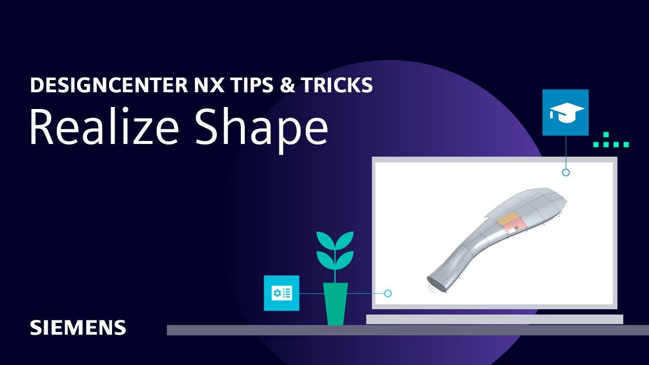 Designcenter NX | Tips & Tricks | Realize Shape - YouTube