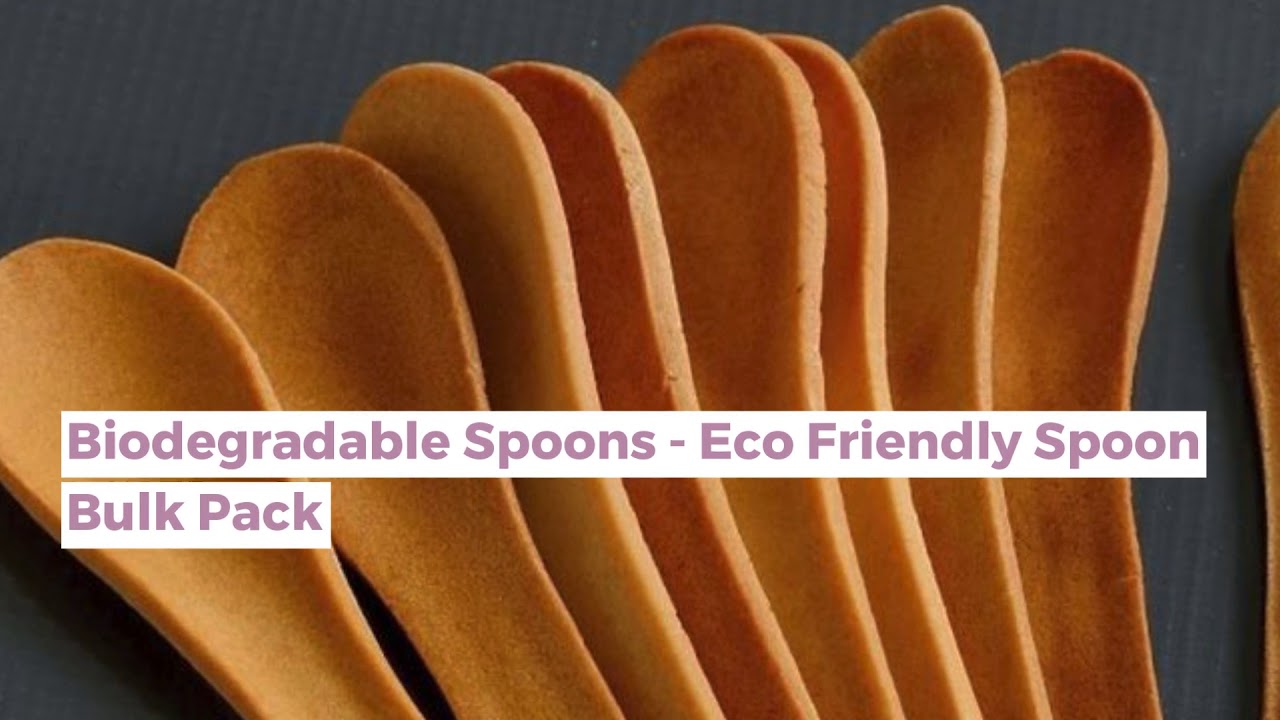 Eco Friendly Spoons - YouTube