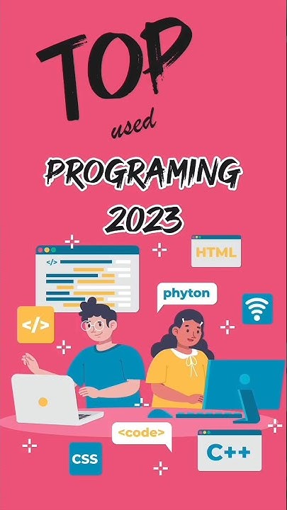 Top 10 Most Used Programming Language 2023 | #shorts #tech #webdesign ...