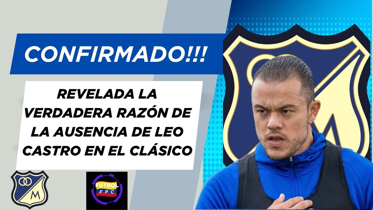 💣CONFIRMADO!!!💥REVELADA LA VERDADERA RAZÓN⚠️DE LA AUSENCIA DE LEO ...