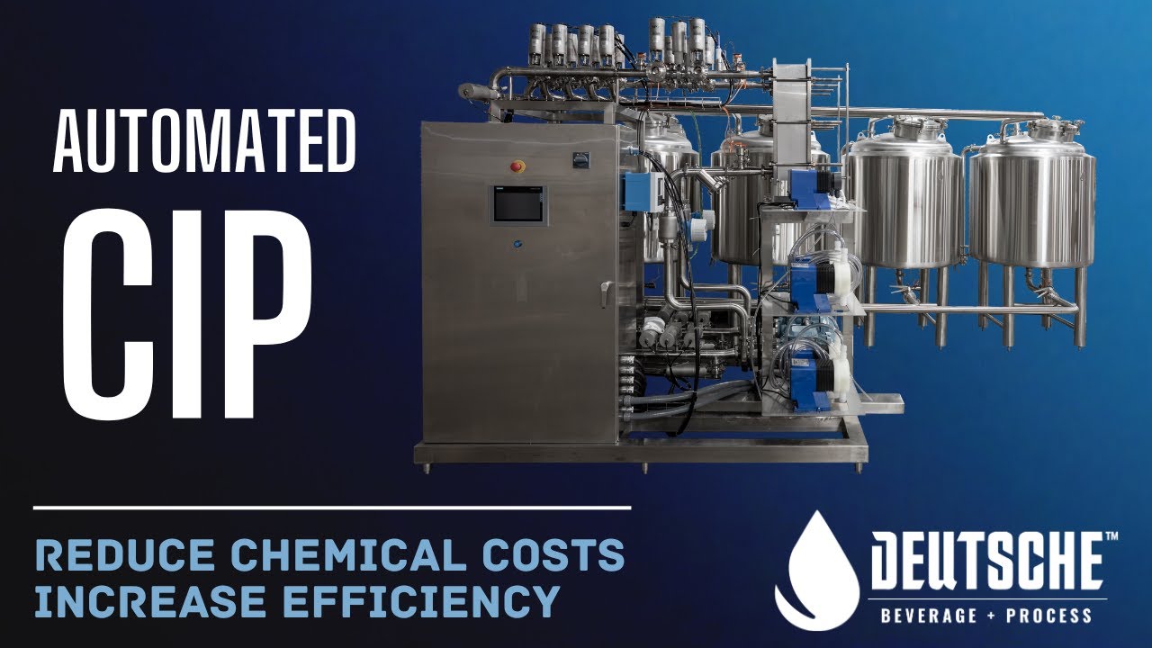 Cutting Edge CIP Skid from Deutsche Beverage + Process - YouTube