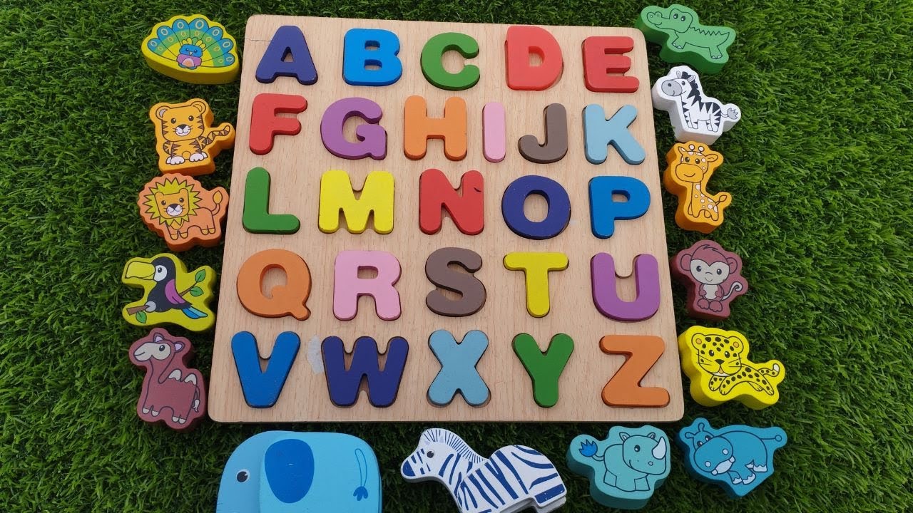 ABC Puzzle Toy Learning Video For Kids l ABC Puzzle l Toys l Kids l ...