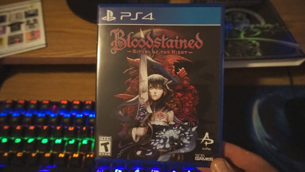 BLOODSTAINED Ritual of the Night PS4 Unboxing !!! - YouTube