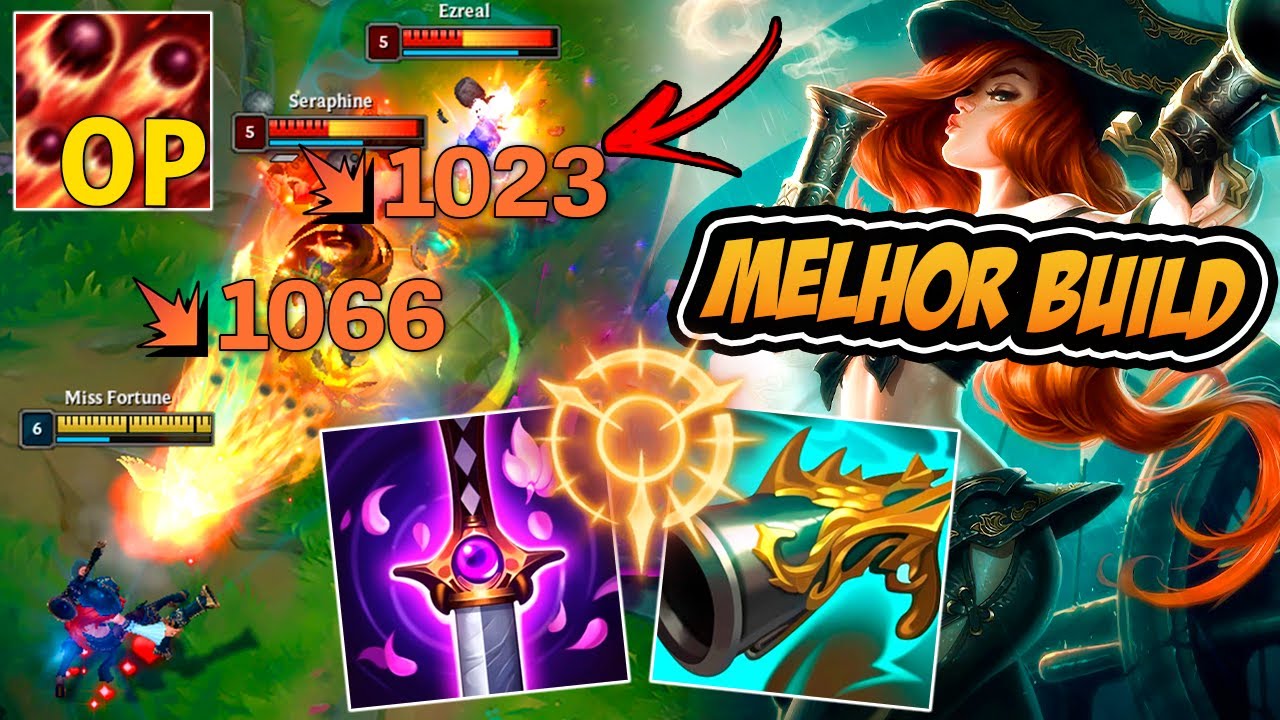 MISS FORTUNE ADC COM A MELHOR BUILD DO PATCH *letalidade op* - LEAGUE ...