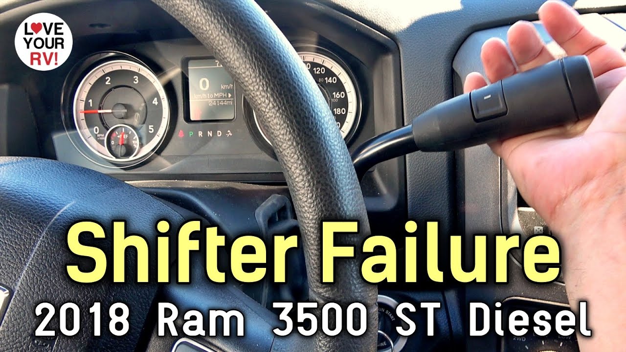 Shifter Transmission Cable Failure - Ram 2018 ST 3500 Cummins Pickup ...