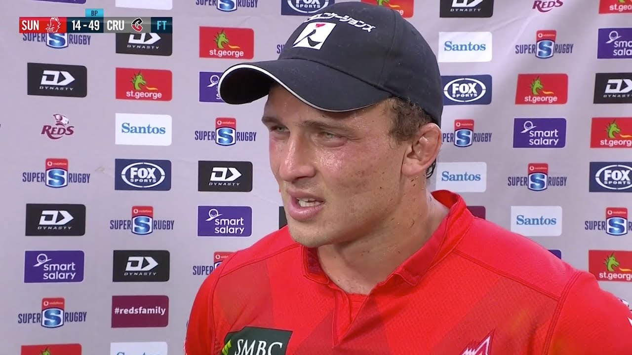 Super Rugby | Sunwolves v Crusaders | Post-match interview with Jake ...