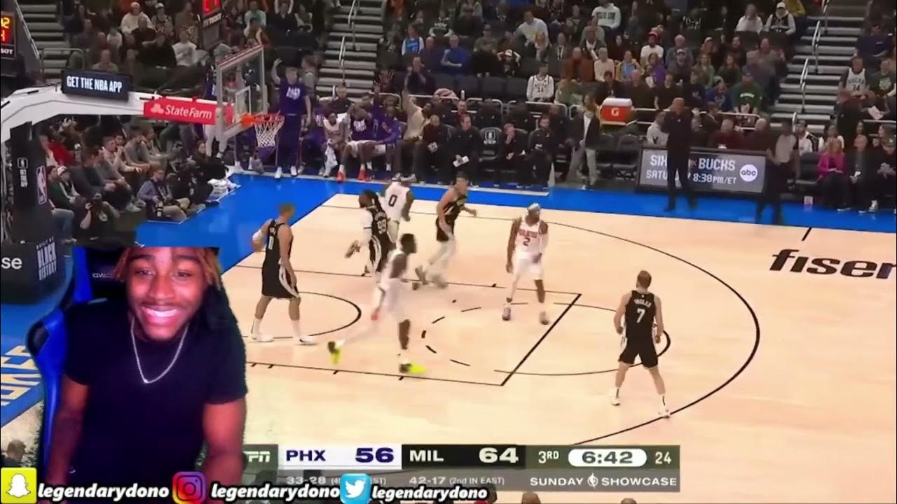 Reacting To Phoenix Suns at Milwaukee Bucks 2023 NBA Full Game Highlights Reaction! - YouTube