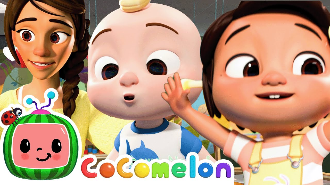 My Body Song | CoComelon - Nursery Rhymes with Nina - YouTube