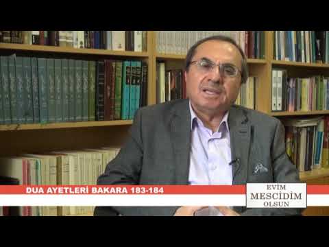 Bakara 183,184. Oruçla ilgili Ayetler : Prof. Dr. Ramazan Altıntaş