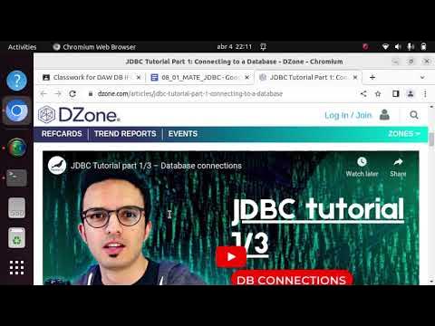 java_mariadb_tutorial - YouTube