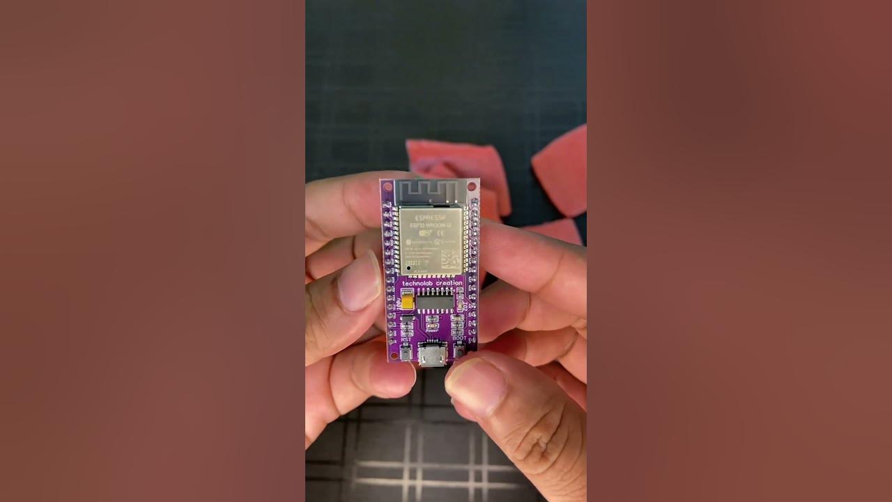 New Esp32 In Purple Color 💜 Youtube