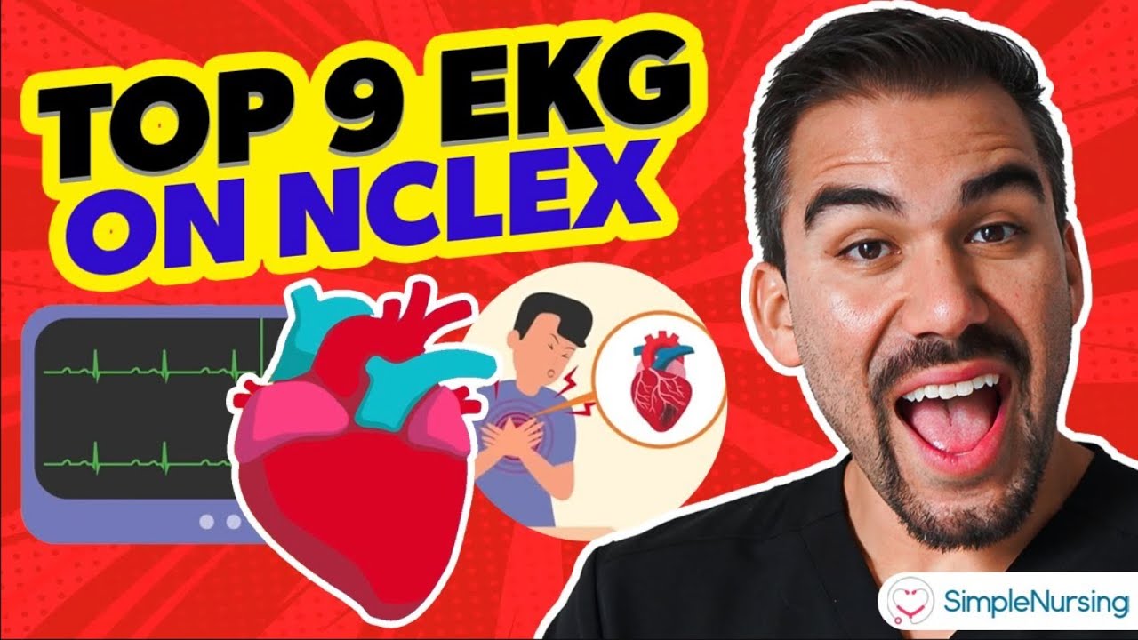 EKG Rhythms Simplified: Top NCLEX Patterns & Treatments - YouTube