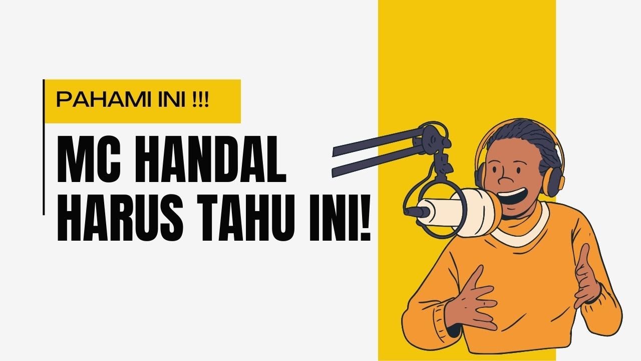 Skill Dasar Seorang MC Profesional! - YouTube