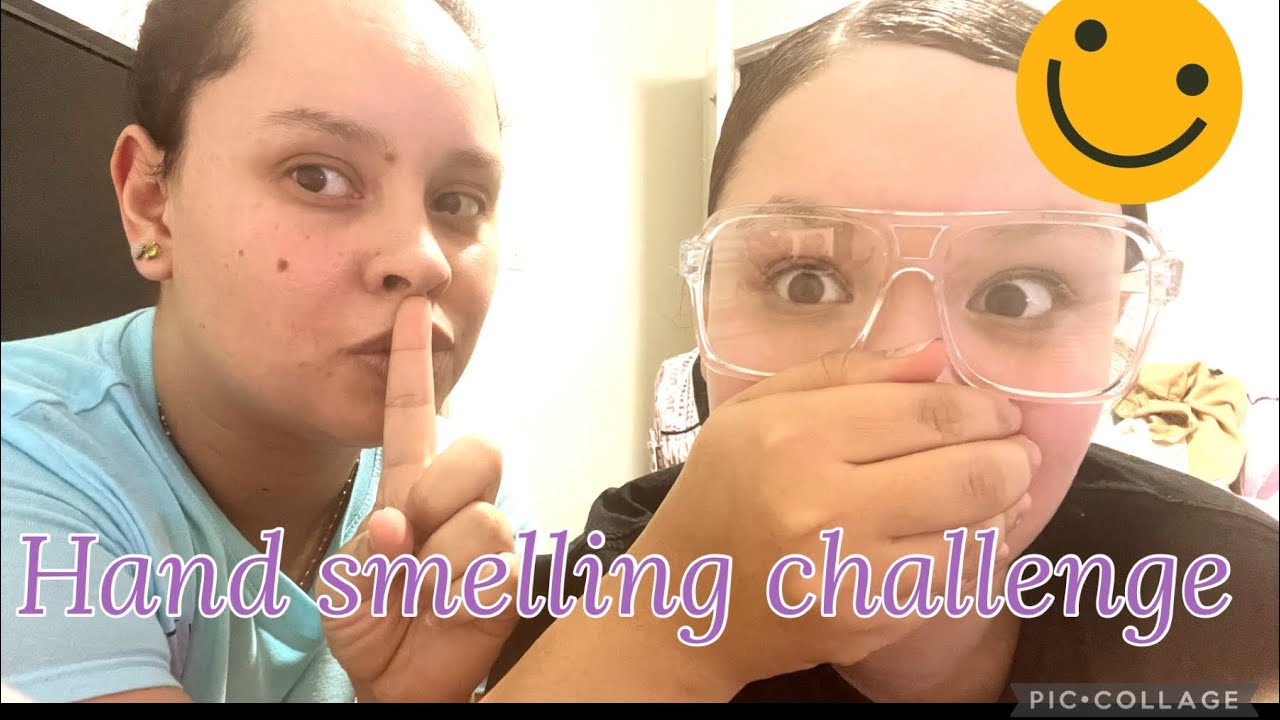 Hand smelling challenge lipgloss edition - YouTube