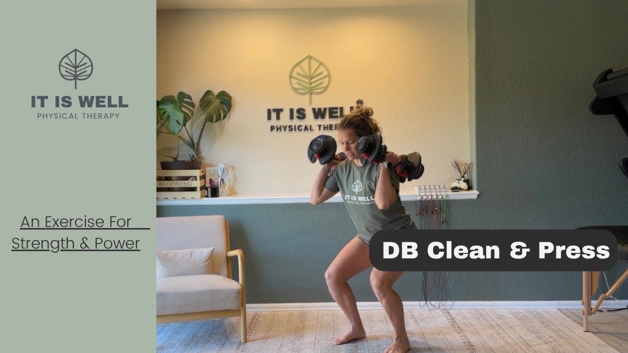 Double Dumbbell Clean and Press or Snatch - YouTube