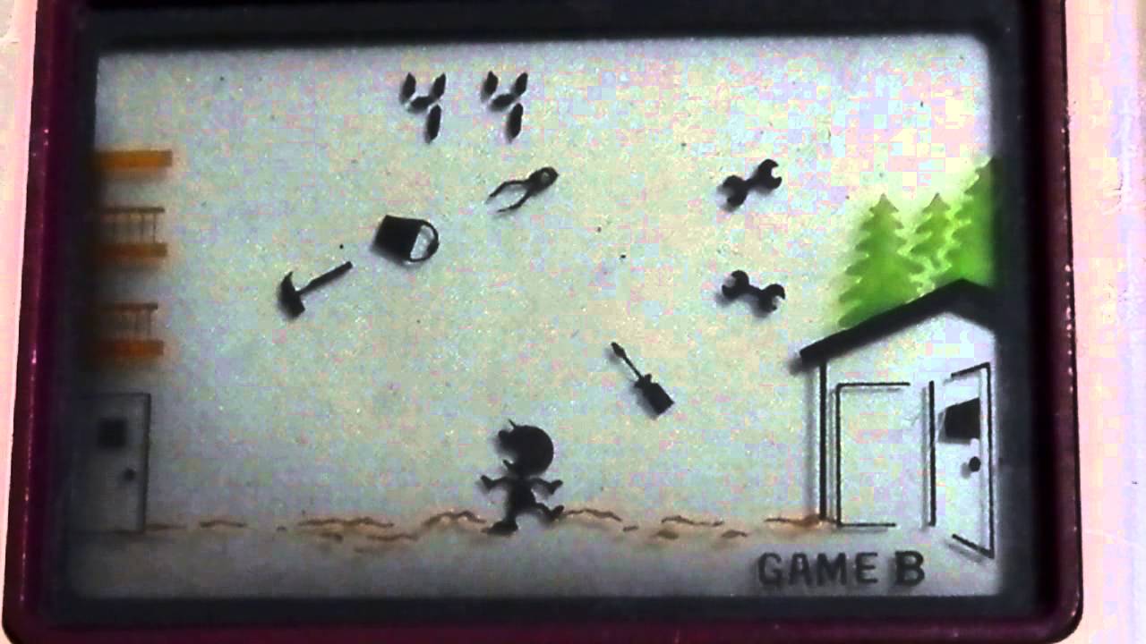 12802 Nintendo Game & Watch Gold Helmet CN-07 1981 - YouTube