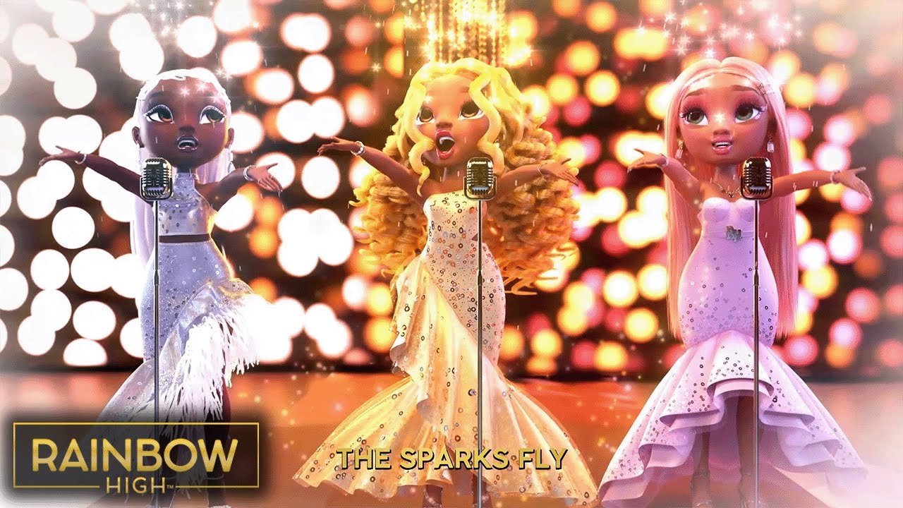 Rainbow Divas "Sparks Fly" Music Video with Lyrics | Rainbow High - YouTube