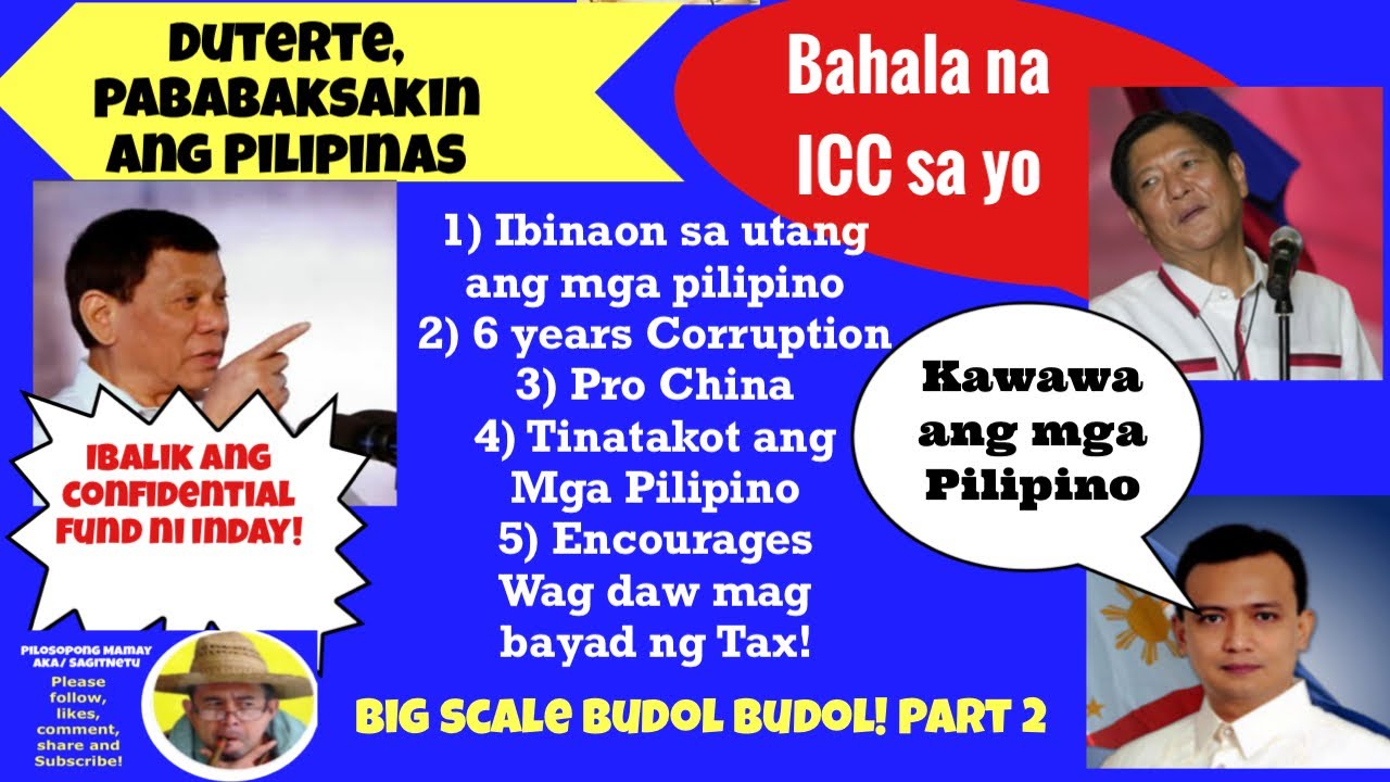 Duterte’s budol budol vloggers! - YouTube
