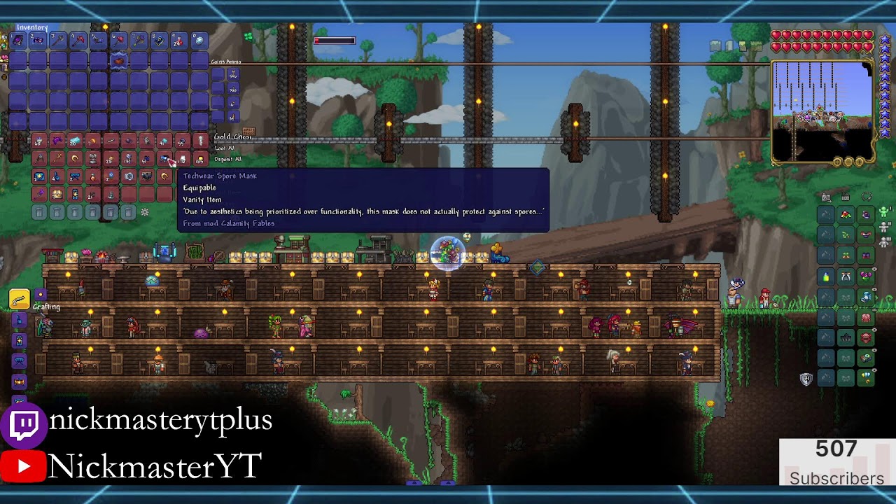 (Stream #3 + Revengeance Corps Q&A!) Terraria Calamity Fables ...