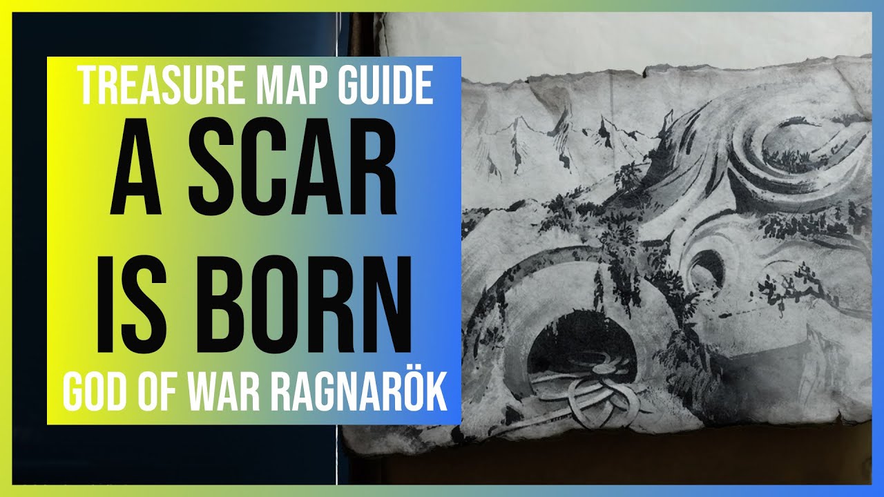 God of War Ragnarok: A Scar is Born | Treasure Map, Loot Location ...