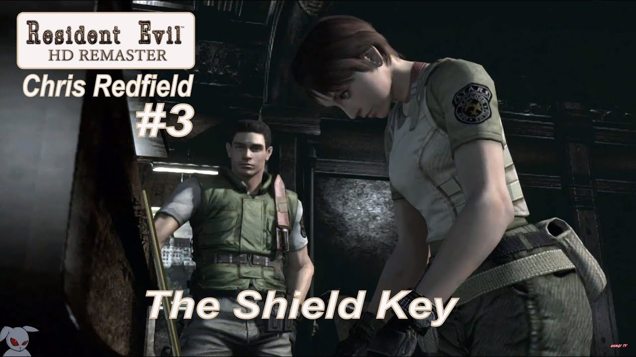 Resident Evil HD Remaster ~ Chris Redfield #3: The Shield Key - YouTube