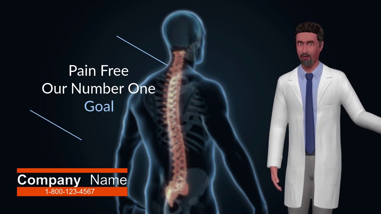 3D Говорящие Бизнес Аватары Video Robot.Chiropractor - YouTube