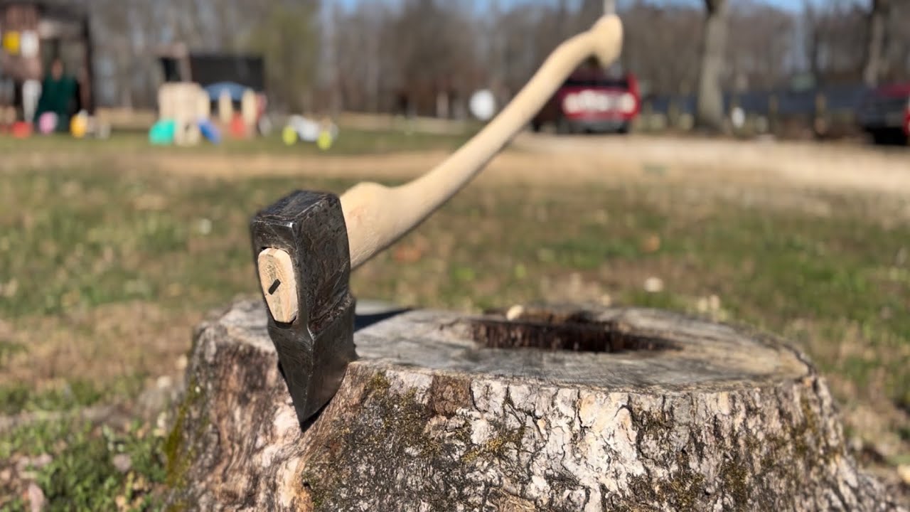 Re-hafting the “Adler super splitter” with a Buckin Billy Ray “Sheriff ...